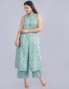 SAMOTA CREATION Women Kurta Palazzo Set - Buy SAMOTA CREATION Women ...