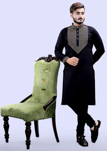 Tibra Collection Men Kurta Pyjama Set - Buy Tibra Collection Men Kurta ...