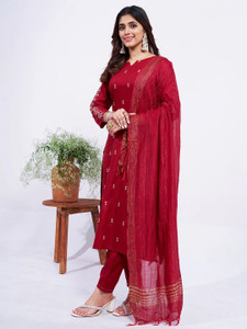 PITRIS Women Kurta Pyjama Dupatta Set - Buy PITRIS Women Kurta Pyjama ...