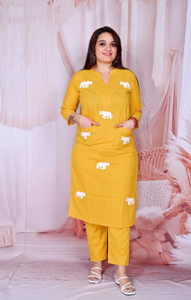 Sam Sachi Women Kurti Pant Set - Buy Sam Sachi Women Kurti Pant Set ...