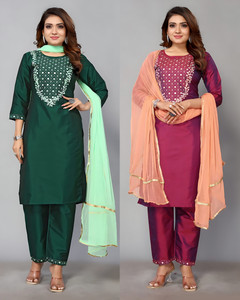 Next Generation Fashion Women Kurta Pant Dupatta Set - Buy Next ...