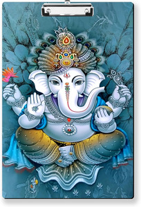 Flipkart.com | Regalocasila Lord Ganesha (Ocean Blue) Digital Printed ...