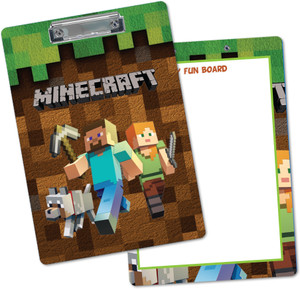 Flipkart.com | Festiko Minecraft Theme Exam Board With Steel Finish ...