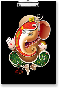 Flipkart.com | Regalocasila Lord Ganesha (Black Color) Digital Printed ...