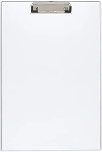 Flipkart.com | COOLZONE A4 Size Transparent Clipboard with Pad | See ...