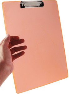 Flipkart.com | FRKB Fluorescent Orange Semi Transparent Acrylic ...