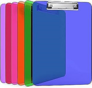 Flipkart.com | LuckyOne Exam Pad Transparent Exam Pad (with Color ...