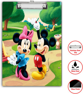 Flipkart.com | All Your Design Mickey Mouse" Theme Exam Board,ExamPad ...
