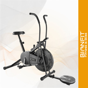 BIONFIT Pro Air Bike Fitness Exercise Cycle For Home|Dual Action bike ...