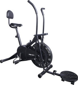 Reach AB110 BST Air Bike Exercise Cycle Dual-Action Stationary Exercise ...