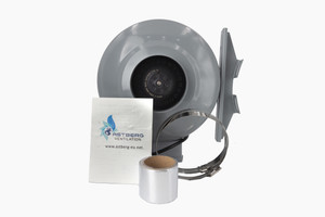 ASTBERG Mixflow Inline Centrifugal Centralized Ventilation Duct Exhaut ...