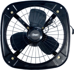 WeGREET Reversible 2 in 1 Exhaust Fan 12" High Speed for kitchen And ...
