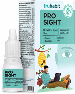 TruHabit Prosight Herbal Eye Drops for Dry Eyes- AYUSH Certified ...