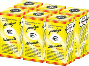 Jiwadaya Netraprabha Anjana Eye Drops for Dry Eye & Reduces Redness ...