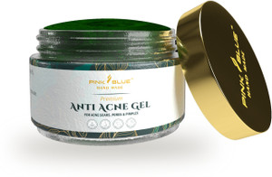 PINK BLUE HANDMADE Anti Acne Gel For,Scars,Pres,Pimples All Skin Type ...