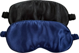 TRAVELEZE BLU-BLK satin eye mask combo - Price in India, Buy TRAVELEZE ...