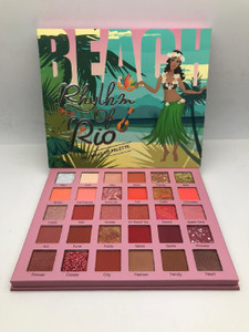 lujo CARNIVAL BRAZILIAN RIO 30 COLOR EYESHADOW PALETTE 35 g - Price in ...