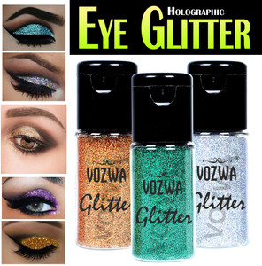 VOZWA Wedding Makeup Holographic Eye Shadow Glitter 30 g - Price in ...