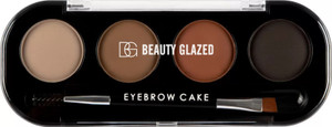 Beauty Glazed Instant Eyebrow Powder Cake Palette With Brush 8 g ...