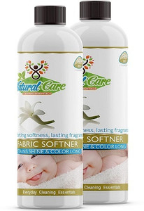 Natural Care Plant based Fresh & Fluffy Fabric Softener - 500 ML x 2 ...