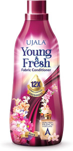 Ujala Young & Fresh Fabric Conditioner [ Aura ] 210ml After Wash Fabric ...