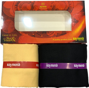 Raymond Cotton Blend Solid Shirt & Trouser Fabric Price in India - Buy ...