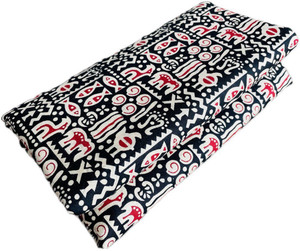 bongo nari boutique Pure Cotton Colorblock Kurta Fabric Price in India ...