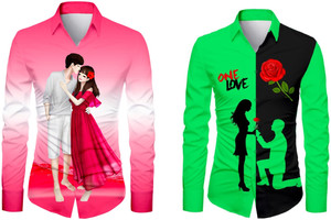 KAPURIYA FAB Polycotton Printed Shirt Fabric Price in India - Buy ...