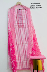 Tanish Pure Cotton Floral Print Salwar Suit Material Price in India ...