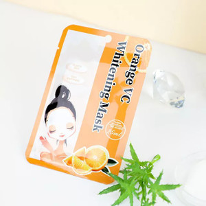MOIKA KOREAN Skin Brightening ORANGE FACE MASK SHEET PACK OF 1 - Price ...