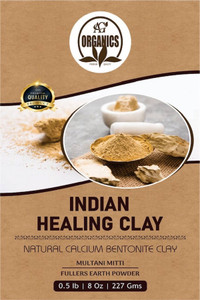 A G ORGANICS MULTANI MITTI POWDER 225 GMS / INDIAN HEALING CLAY - Price ...