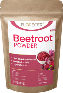 FLORECER Organic Beetroot Powder For Face, Skin & Hair And Lips- 100 ...