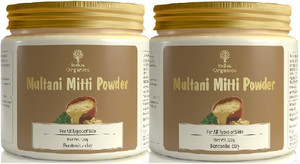 Indus Organics Multani Mitti Powder for skin care, acne, deep cleansing ...