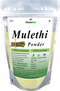 NeutraVed Mulethi Powder For Skin Whitening, (Licorice Powder) For Body ...