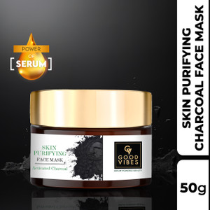 GOOD VIBES Activated Charcoal Skin Purifying Face Mask | Deep Pore ...