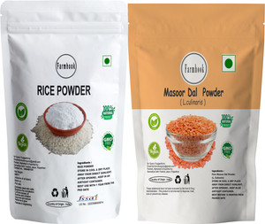 Farmhook MASOOR DAL POWDER & RICE POWDER ( 50 GM EACH ) - Price in ...