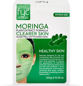 FYC PROFESSIONAL Moringa Clearer Skin Algae Peel Off Powder Mask with ...