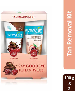 Everyuth Naturals Naturals Dtan choco cherry face Scrub & Face Pack ...