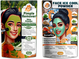 Ordershock Pimple Remover & Face Ice Cool Powder Combo Face Skin Care ...