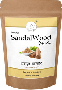 amrthya 100% Natural Sandalwood Powder for Skin & Hair,200g - Price in ...