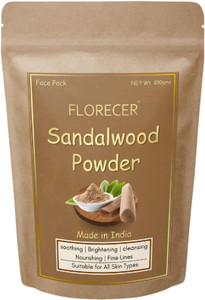 FLORECER Sandalwood ( Chandan) Powder For Face Pack- 100 Grams - Price ...