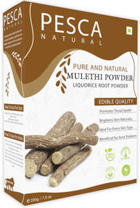 PESCA Natural Mulethi Powder, Versatile Skin, Hair, and Edible Delight ...