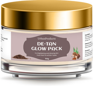Urban Products De-Tan Glow Face Pack for Brighter and Even Skin Tone ...