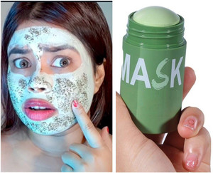 Yuency Facial Oil Control, Green Tea Clay Stick mask, Detoxing & Toning ...