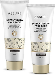 ASSURE Instant Glow Face Pack 60g X 2 - Price in India, Buy ASSURE ...