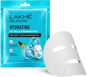 Lakmé Solutions Sheet Mask Hydrating with Hyaluronic Acid - Price in ...