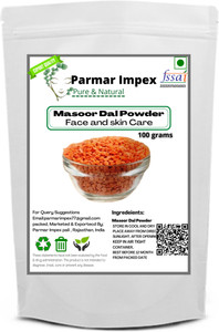 parmar impex MASOOR DAL POWDER FASH WASH PACK OF 1 Face Wash - Price in ...