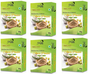 glowious Pack of 6 Amla Powder face pack/mask For Skin & Hair, (50x6g ...