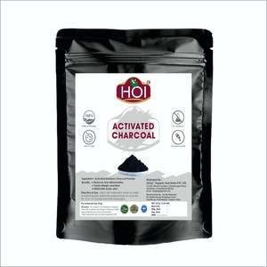 hoi Activated Bamboo Charcoal Powder 227g (100% Pure & Natural product ...