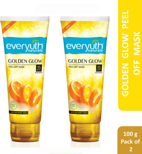 Everyuth Naturals Golden Glow Peel-off Mask for Instant Glow|24K Gold ...